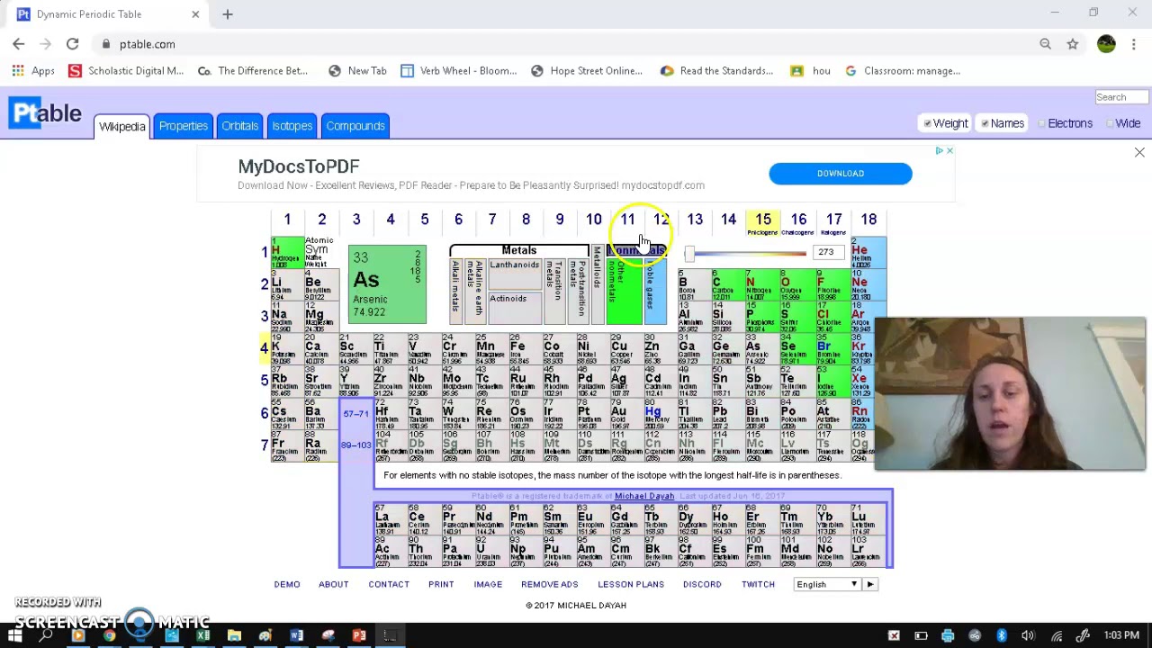 making of isotope chart - YouTube