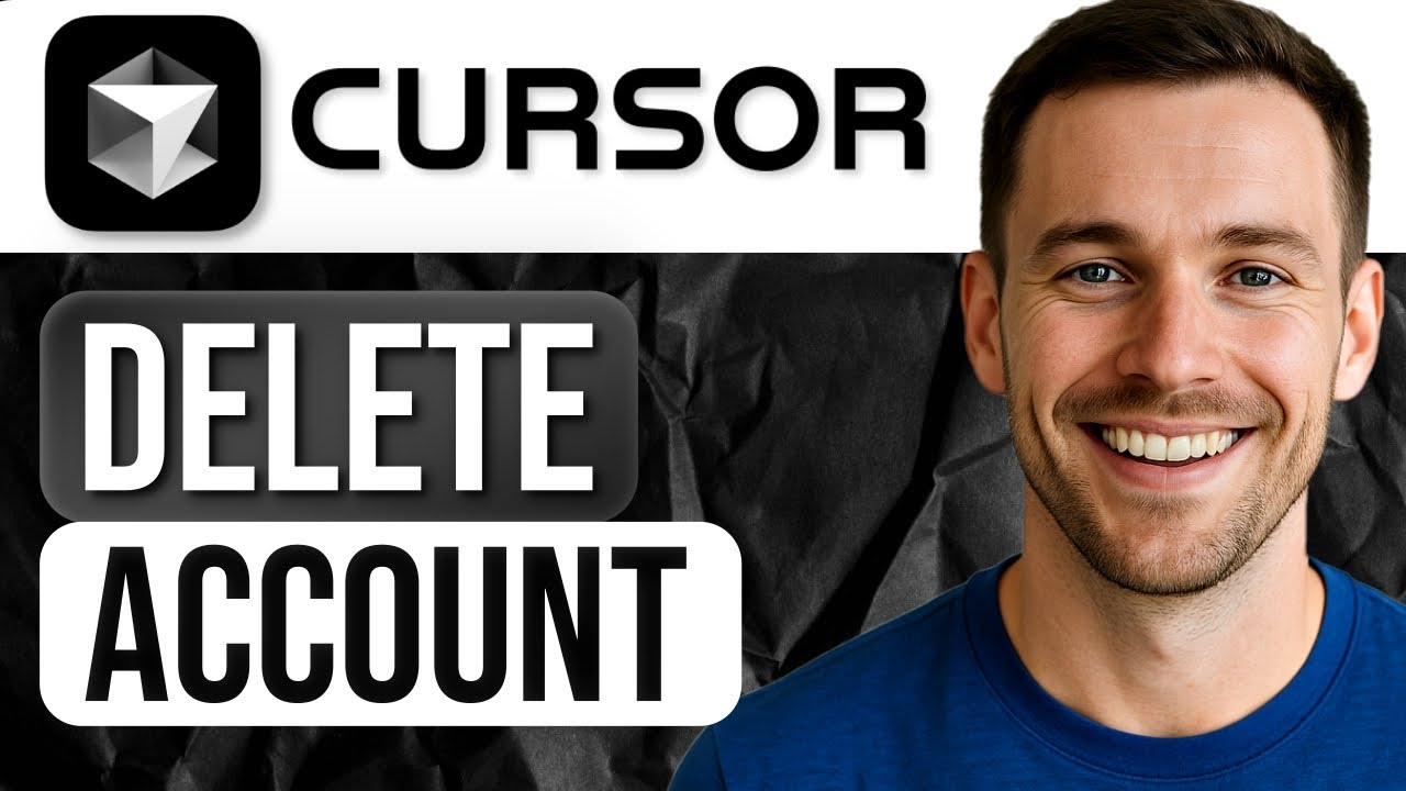 How to Delete Your Cursor AI Account (Step-by-Step Tutorial) 2025 - YouTube