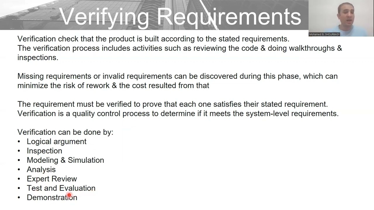 Verifying and Validating Requirements 2 - Lec 88 - Business Analysis ...