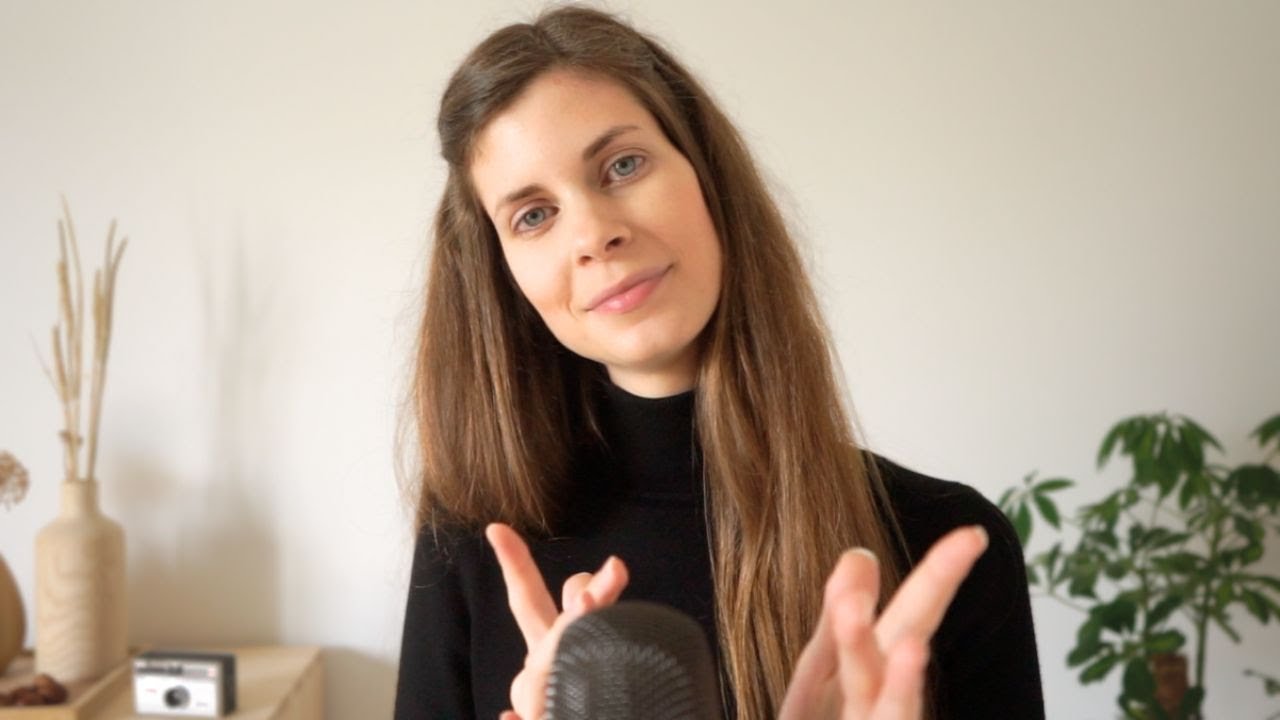 ASMR | hand sounds (no talking - snapping, gliding sounds, finger ...