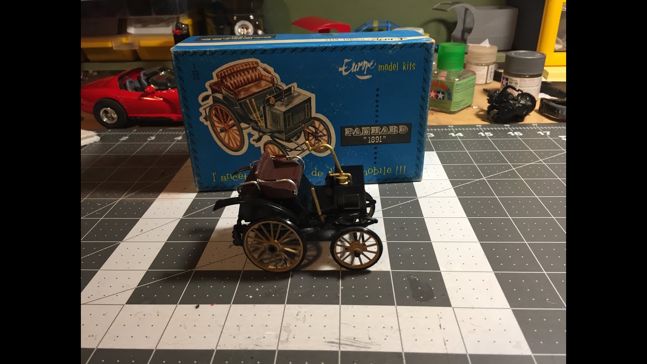 Europe Model Kits Panhard "1891" Kit Review - YouTube