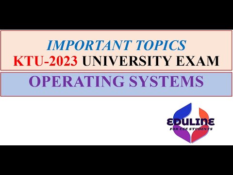 SCORE 'A' GRADE - MOST IMPORTANT TOPICS - KTU 2023 OS EXAM - YouTube