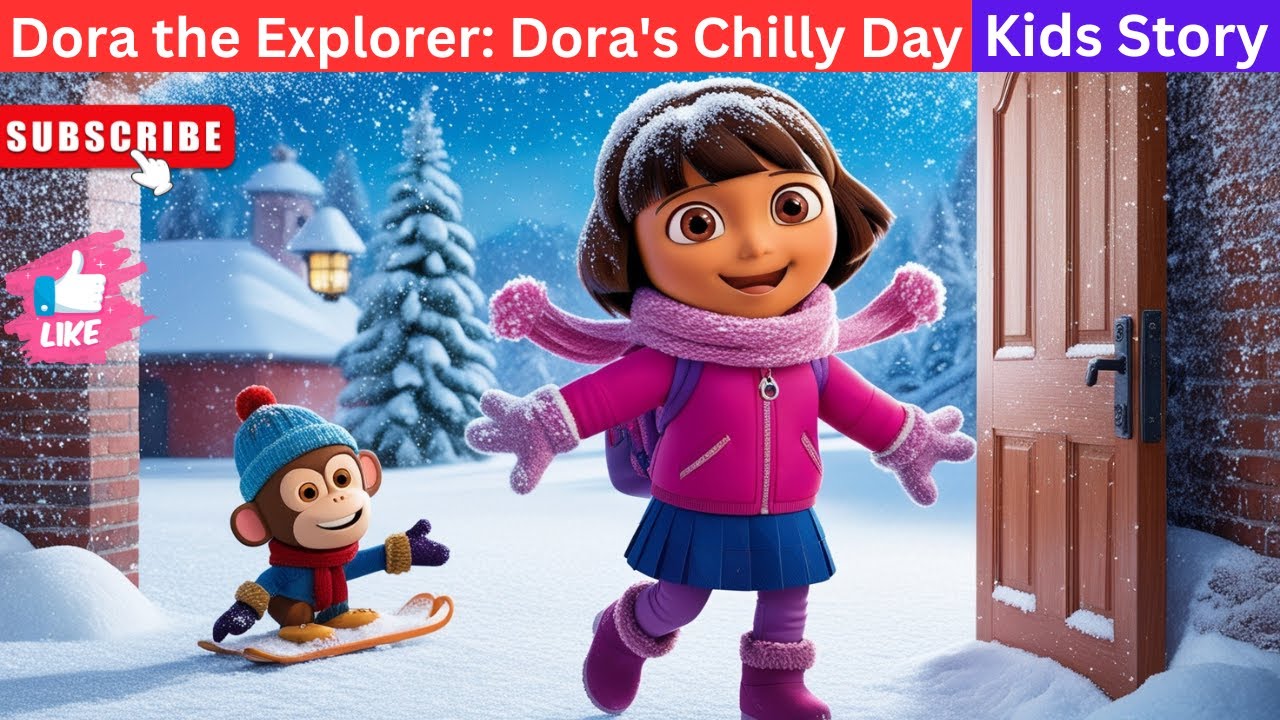Dora the Explorer: Dora's Chilly Day || Bedtime Stories For Kids ...