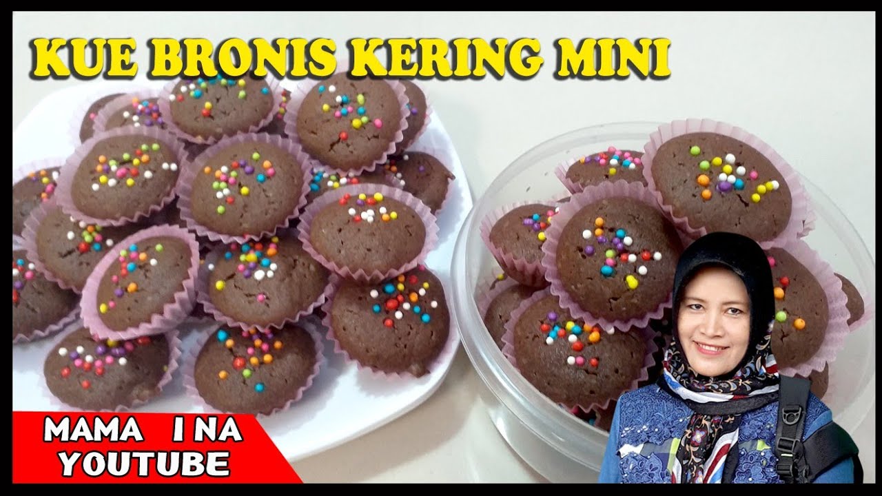 Mudah..!! Buat roti kering kue bronis mini. Kue special lebaran 2020 ...