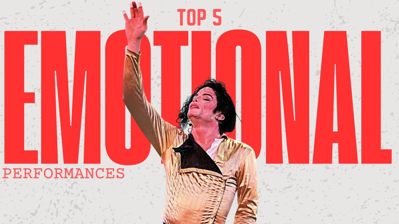 Top 5 Most Emotional Live Performances by Michael Jackson # ...
