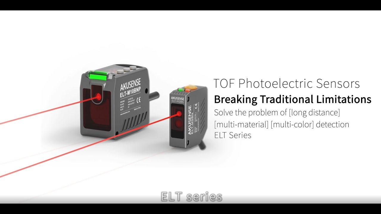 Revolutionize detection with ELT-M Series TOF photoelectric sensors ...
