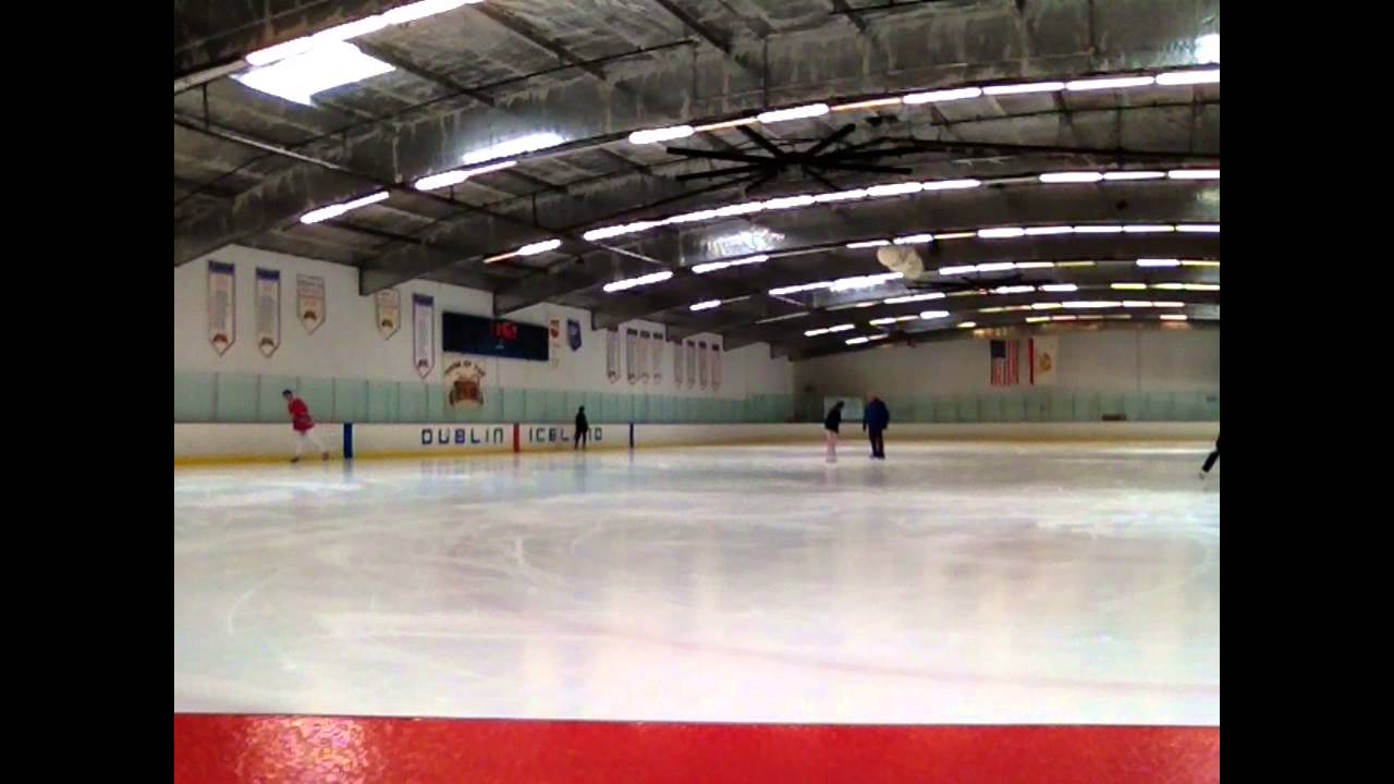 Spread Eagle, outside edge practice - YouTube