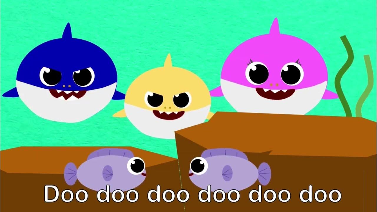 Baby Shark! 🦈 | Sing with the Shark Family | Baby Shark doo doo doo doo ...