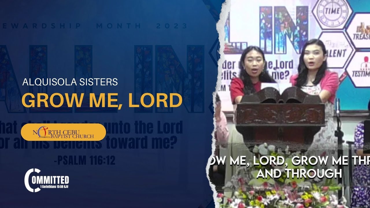 Grow Me Lord | NCBC - YouTube