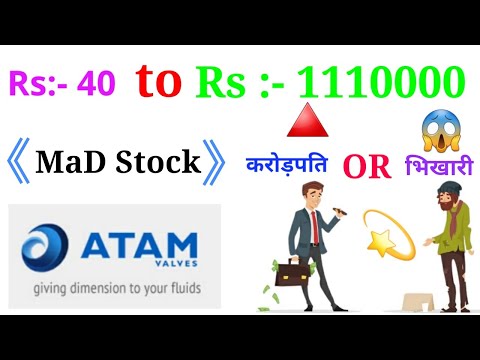 ATAM VALVES Limited Share !!! Great Multibagger 🔥 !!! Complete Analysis ...