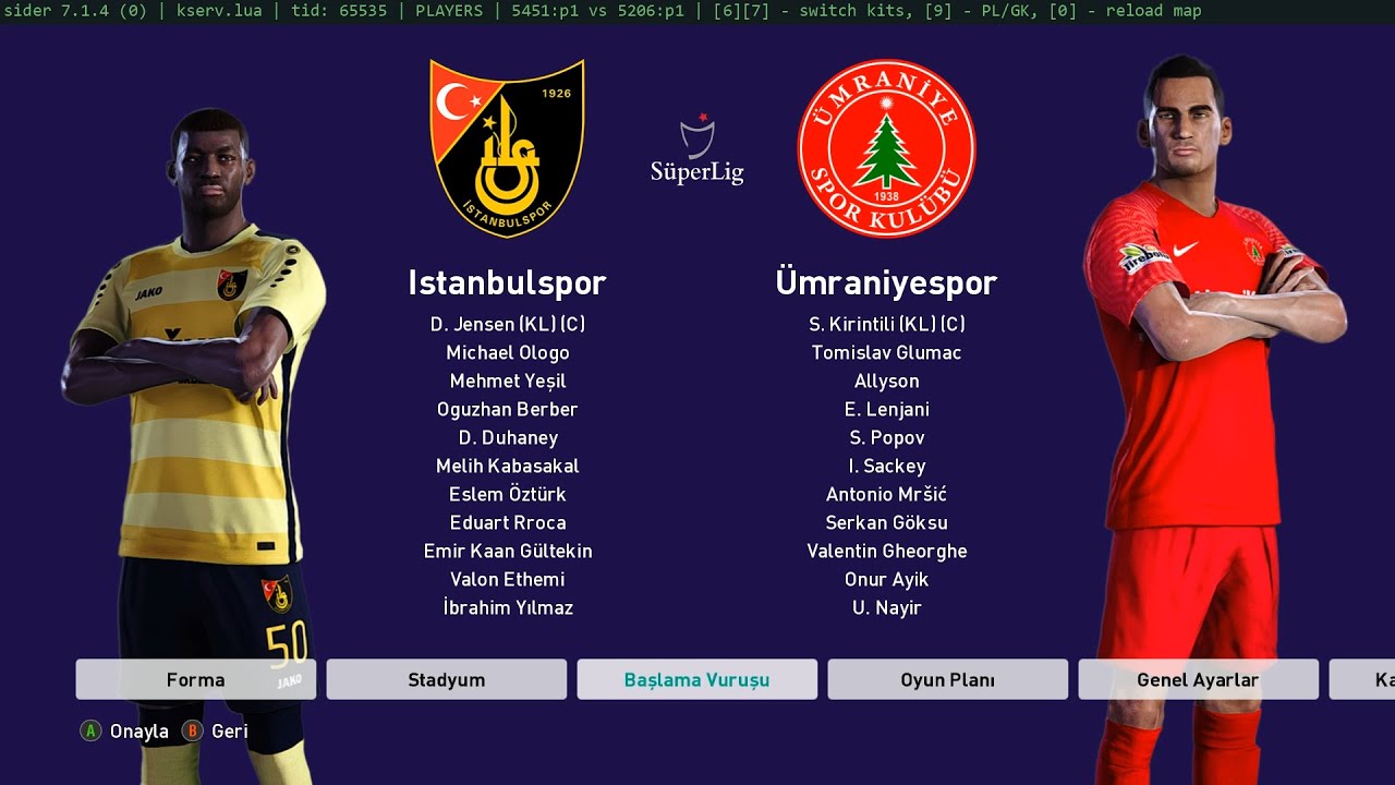 PES 2021 | INFERNO PATCH 2023 FORMA YAMASI - YouTube