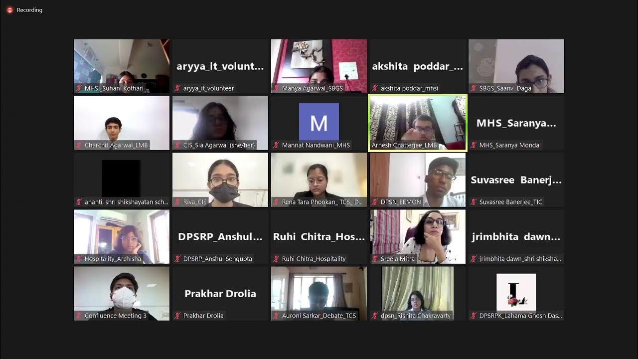 Confluence - Debate (Tug of Words) Event - YouTube