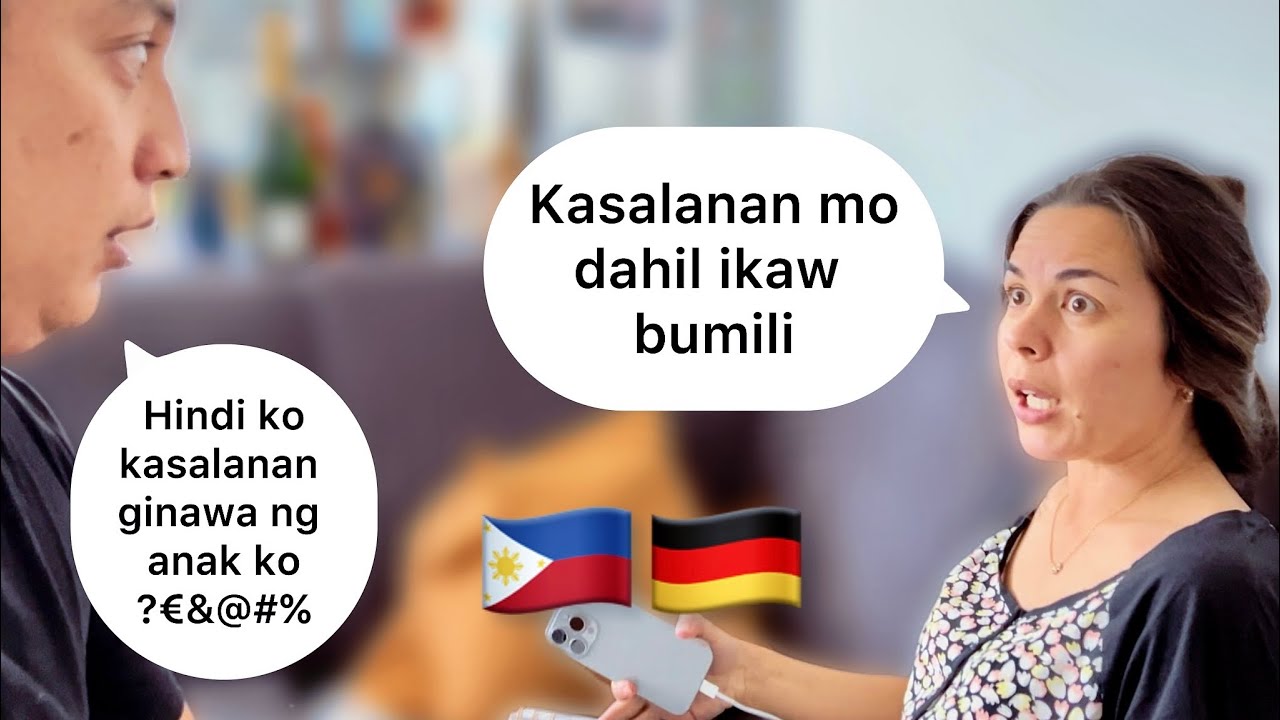 Galit na galit 🤣 nag ilocano ang German | Pinoy German Couple | Daily ...