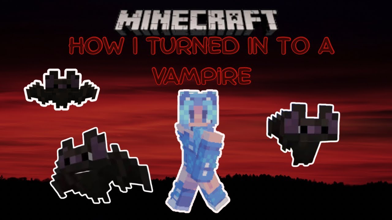 How I Turned Into A Vampire In Minecraft Part 1 | #vampire #minecraft # ...