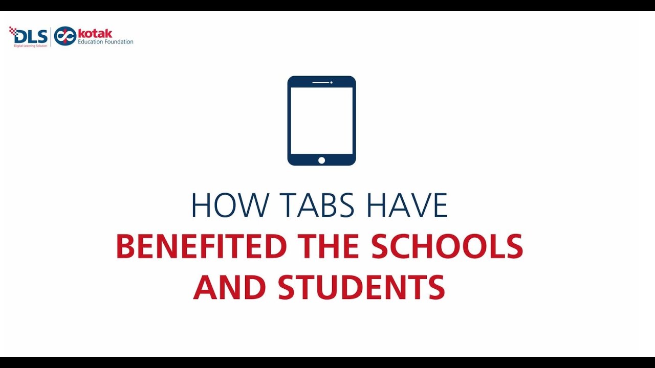 How tabs have benefited schools and students - YouTube
