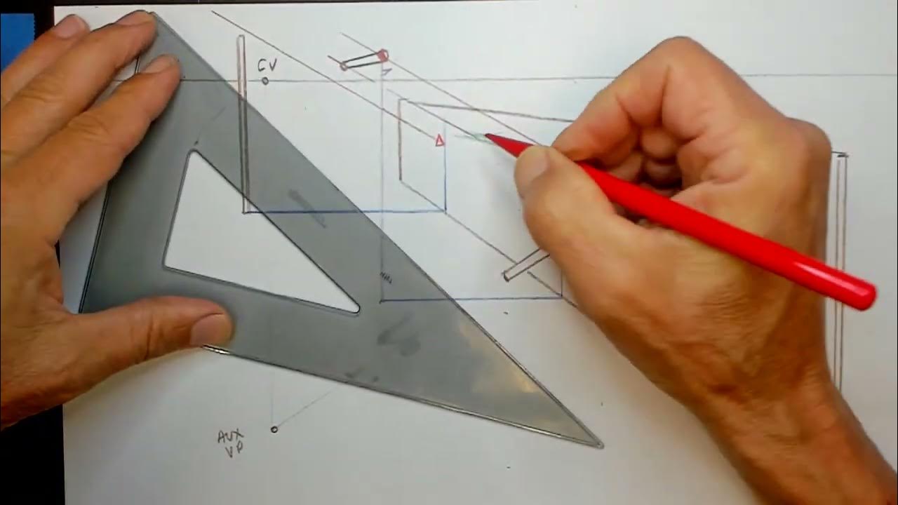 100 Perspective Drawing: Shadows on Vertical Surfaces - YouTube