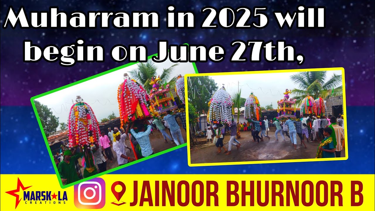 Jainoor v/s Burnoor B Muharram Vlog Video At Jainoor 2025 # ...