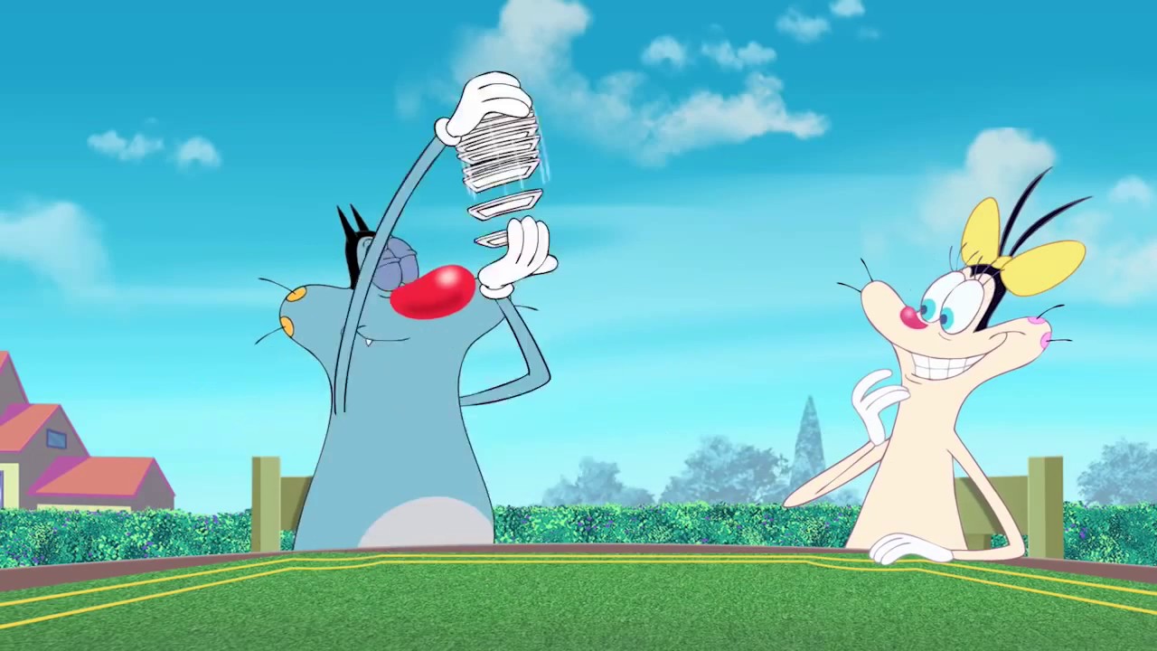 Oggy and the Cockroaches 2017 Merry Christmas and Happy New Year ...