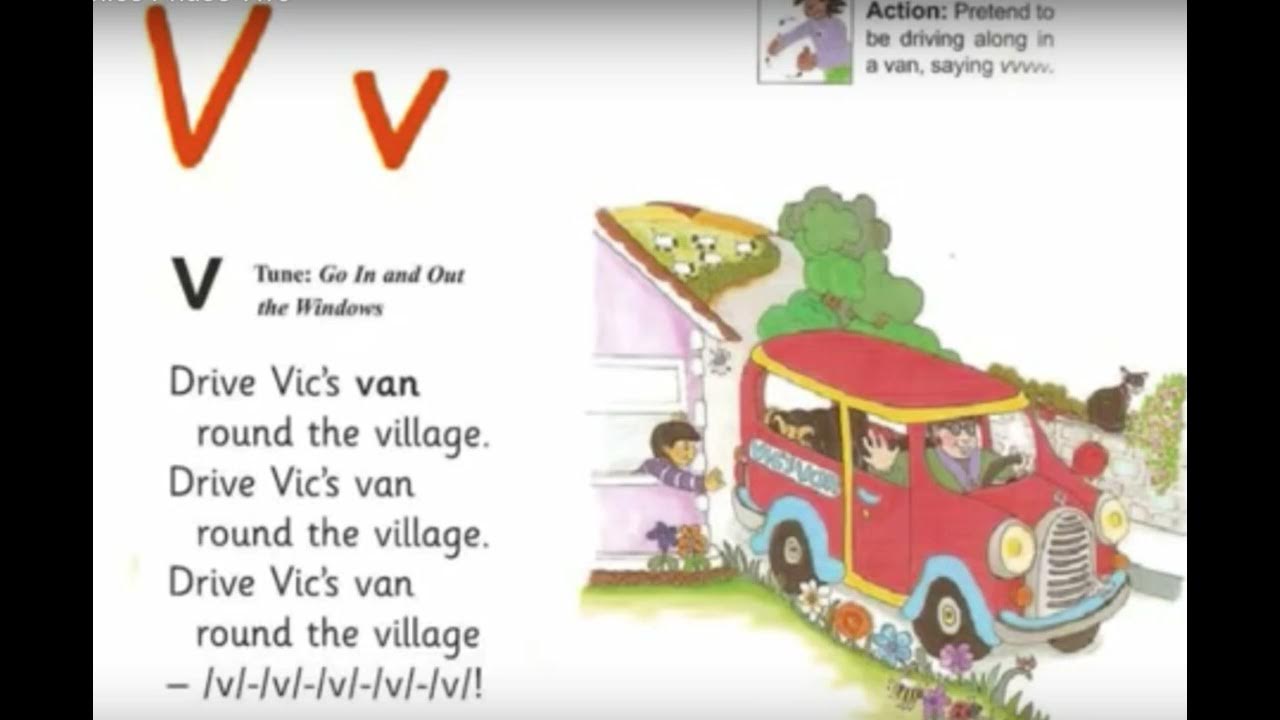 Jolly phonics v song | Go Kindergarten - YouTube