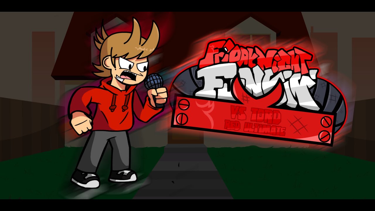 fnf tord red ultra ultimate remaster norway rewiew - YouTube