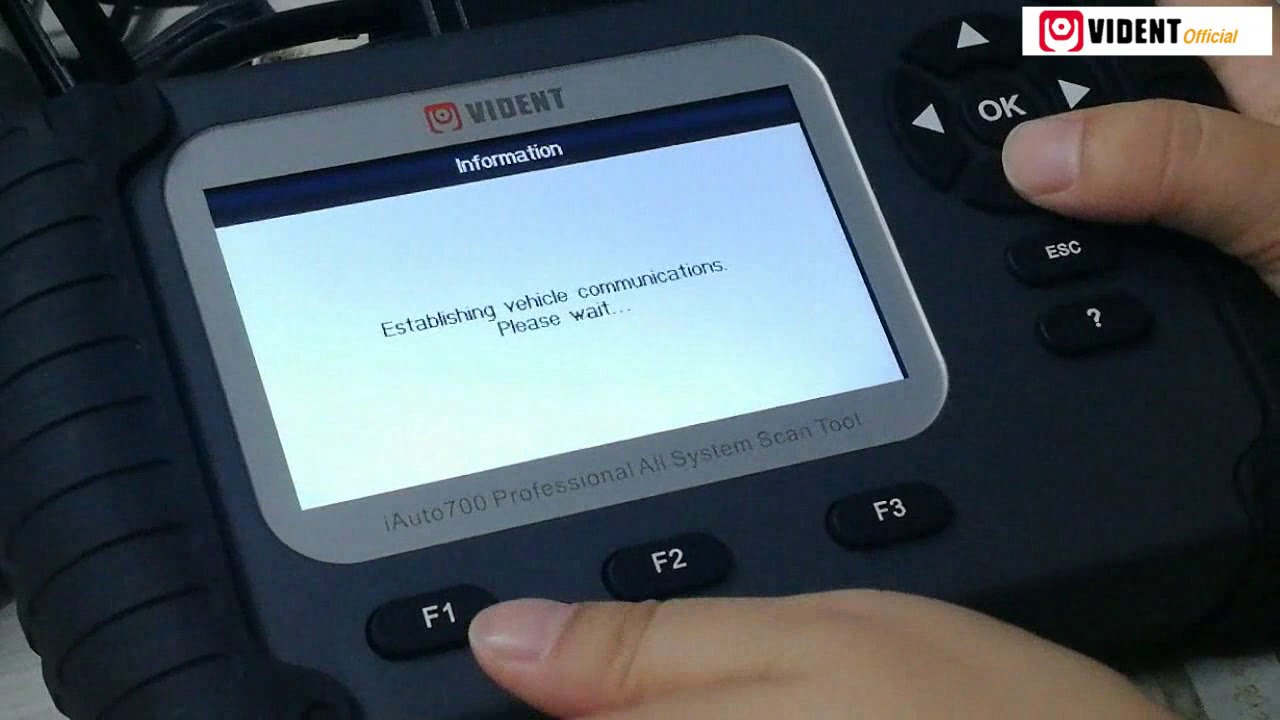 VIDENT iAuto700:all system scan tool on LandRover Freelander 2 ...