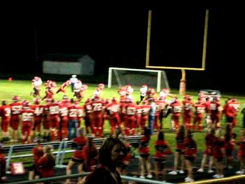 10-7-11 Kent Roosevelt Rough Riders vs Crestwood Red Devils high school ...