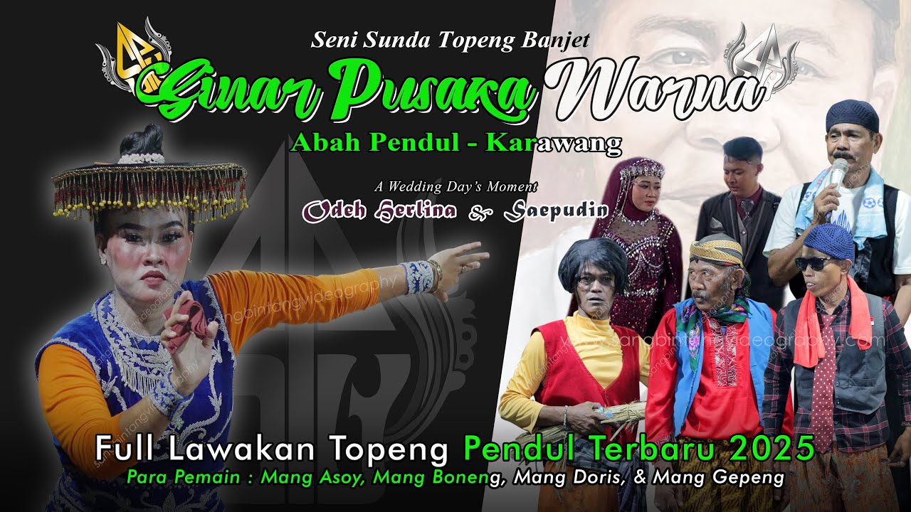 Tari Topeng Pendul Sinar Pusaka Warna (SPW) & Lawakan Lucu Terbaru ...