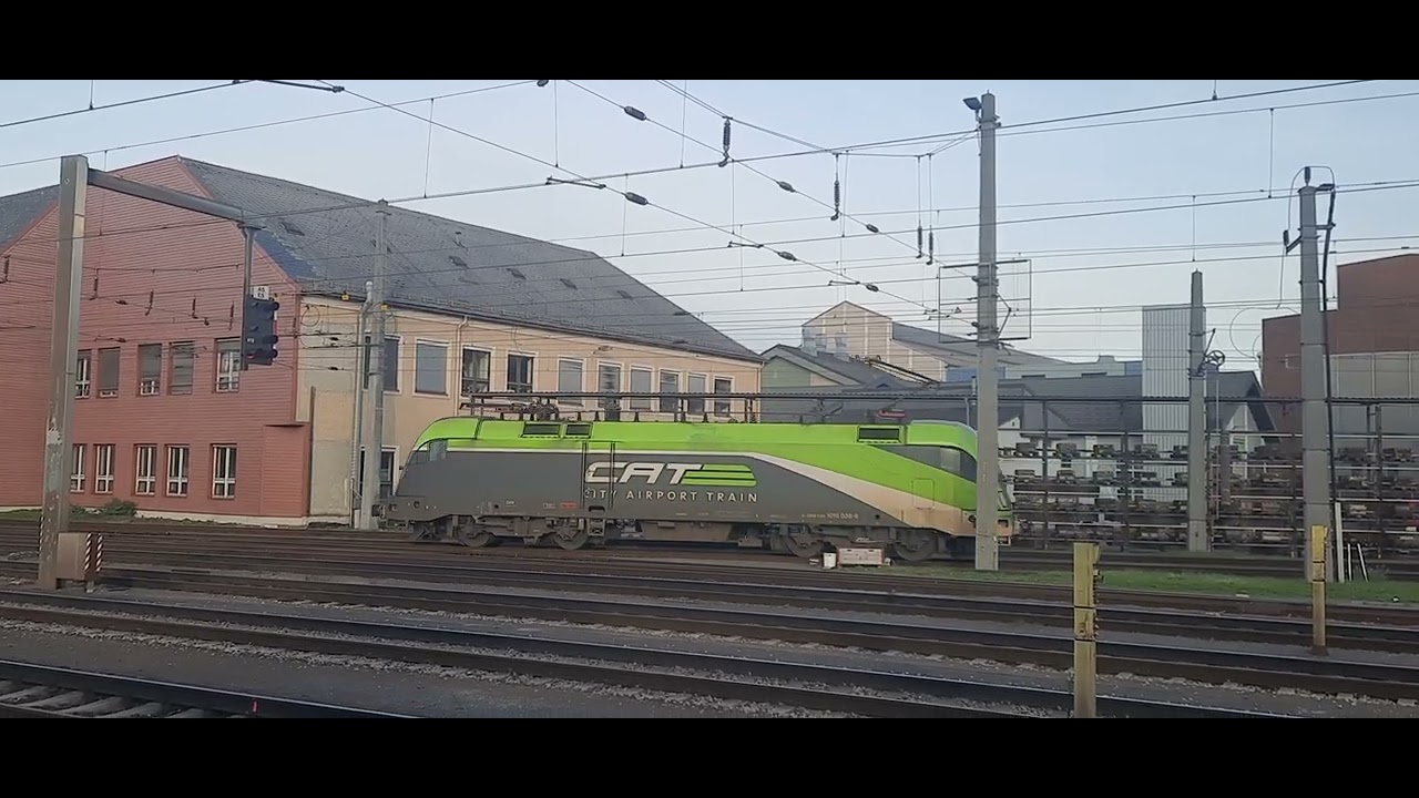 1016 036-6 als Lokzug in Linz Hbf am 20.3.2024 - YouTube