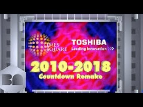 Toshiba 2010-18 Times Square NYRE Countdown Remake (Full, No Audio) - Blender 3.0 Animation ...