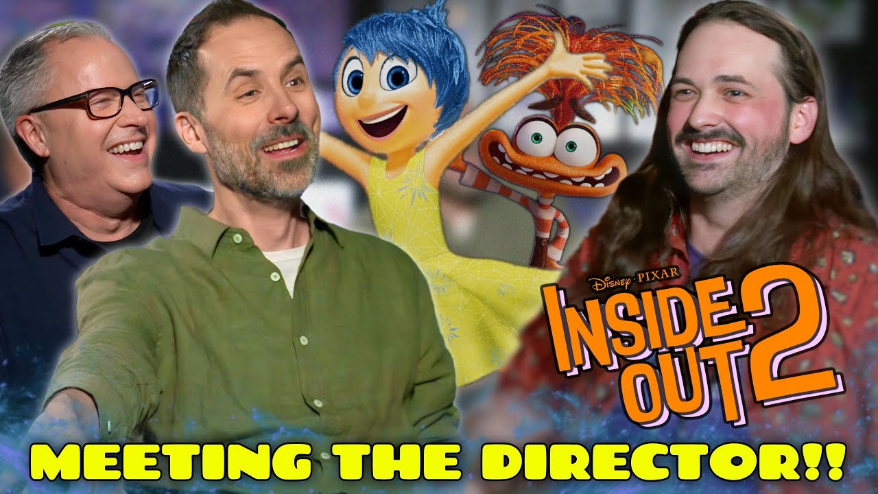 Meeting the DIRECTOR of INSIDE OUT 2 + PIXAR Animation Studio Visit ...
