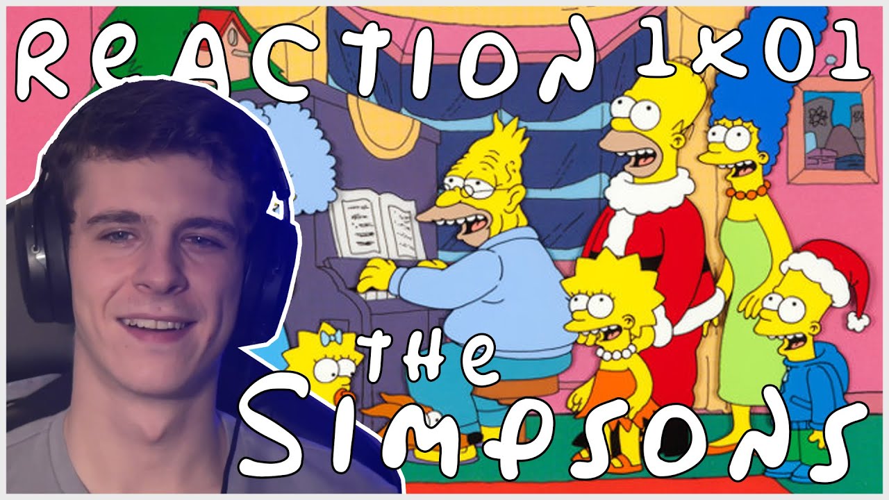 The Simpsons | REACTION - 1x01 'Simpsons Roasting on an Open Fire ...