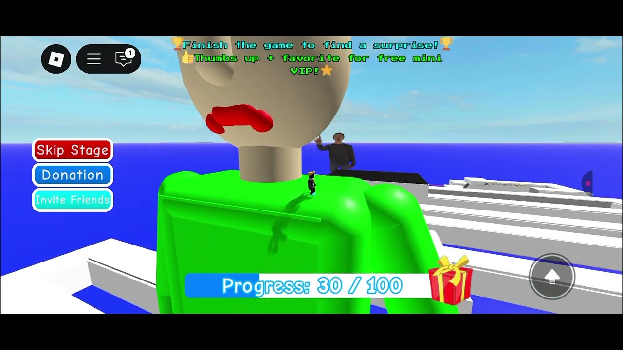 Jogando Baldi's Basic no Roblox atualizado ... - YouTube