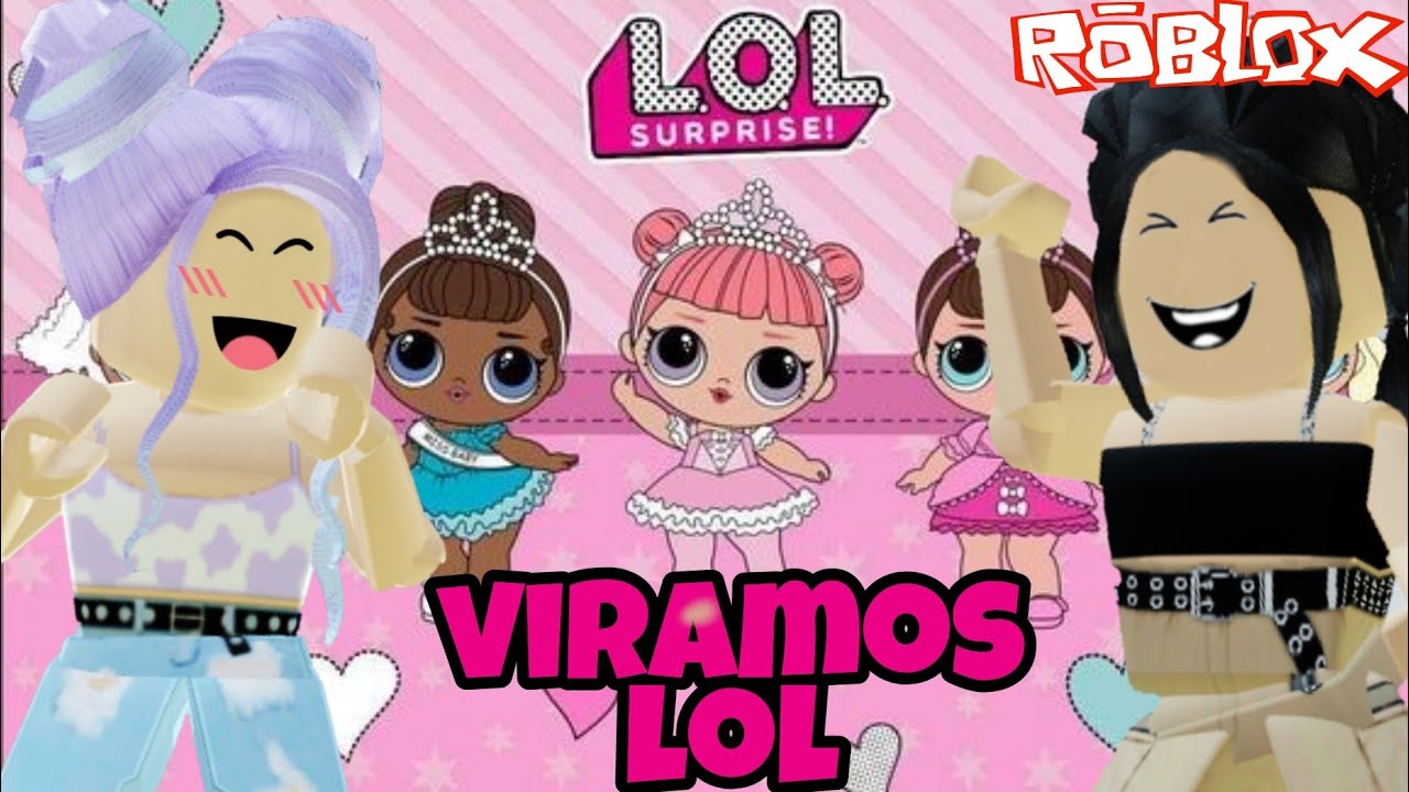 Roblox - Sendo lol por um dia !( lol dressup) - YouTube
