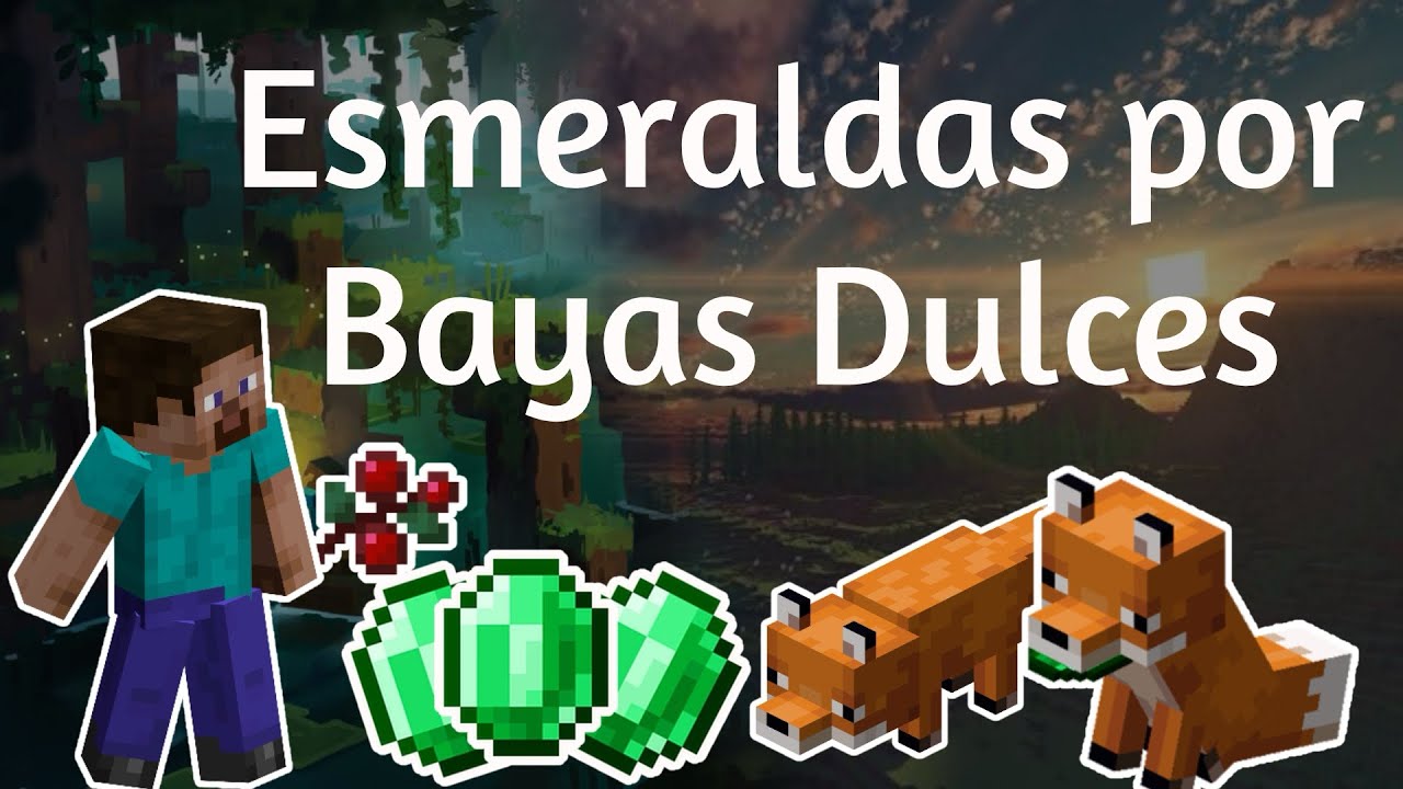 CÓMO HACER una GRANJA de BAYAS DULCES / MINECRAFT 1.21 - YouTube