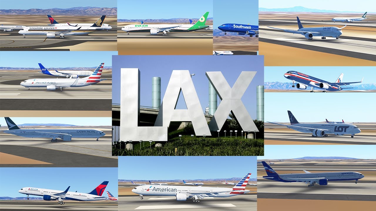 Infinite Flight Simulator - Live Planespotting at Los Angeles ...