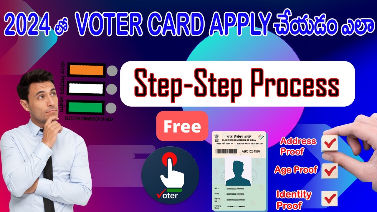 HOW TO APPLY VOTER CARD 2024 || VOTER CRAD APPLICATION 2024 # ...