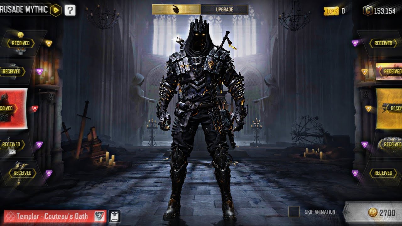 Mythic Templar Full Draw / Call of Duty Mobile / Global India Server ...