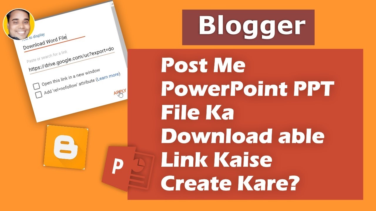 How to Create Download able Link Powerpoint PPT File In Blogger Blogger ...