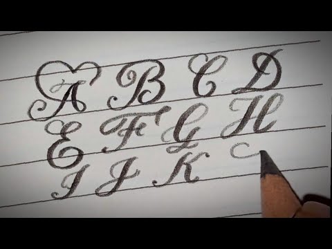 How to Stylish Handwriting with Pencil || learn handwriting skills ...