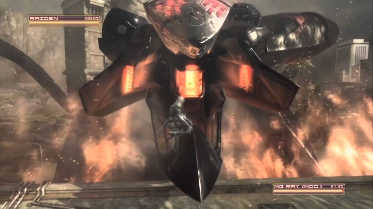 Metal Gear Rising: Metal Gear Ray [Boss Fight] - YouTube