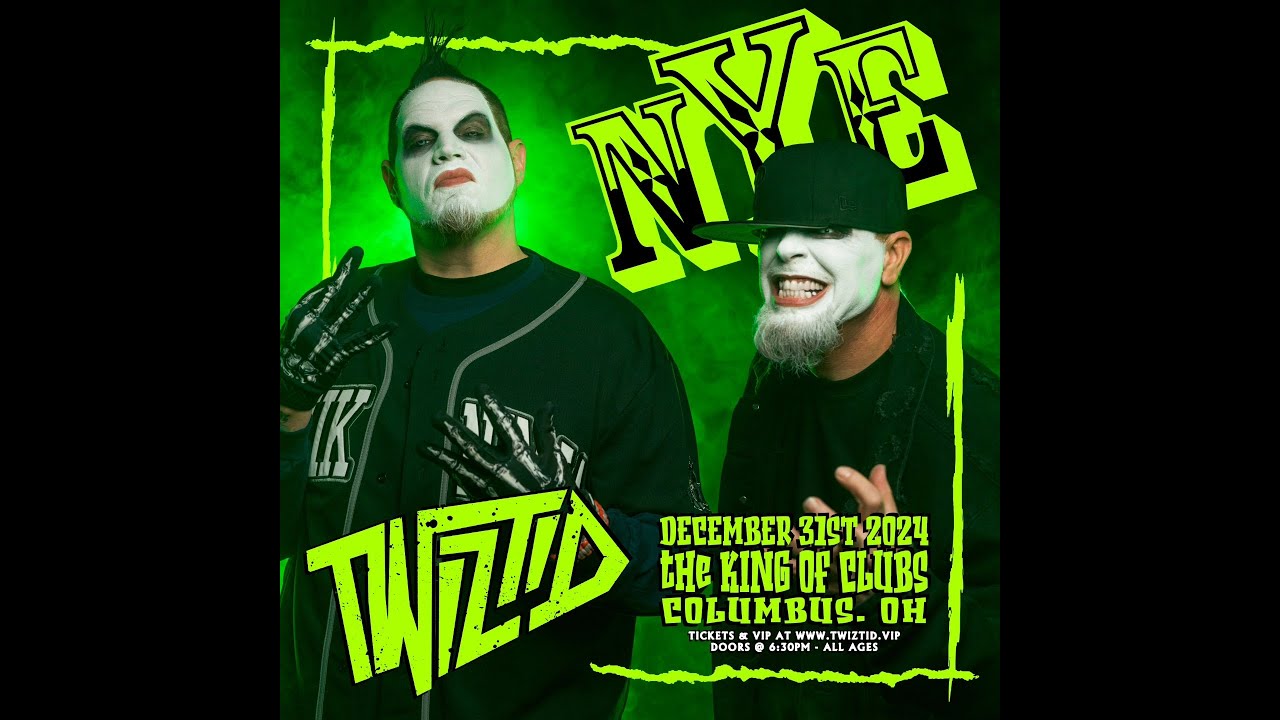 Twiztid "2025 countdown/Rock the dead" New Year's Evil 12/31/24 ...