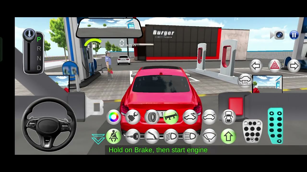 Brand New Red BMW for ⛽ - 3d Driving Class android game play video ...