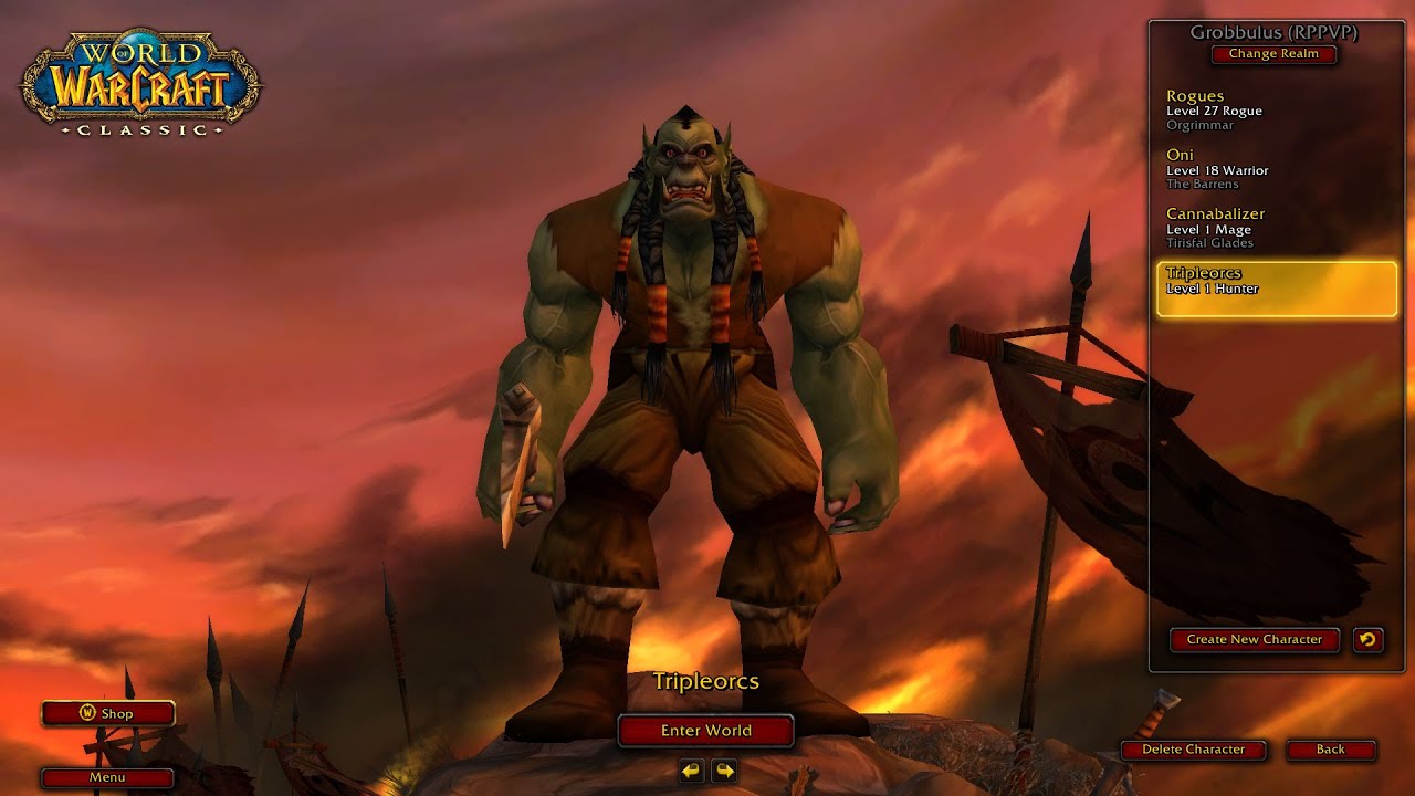 The Tale of Three Orc Hunters|World of Warcraft Classic FRESH - YouTube
