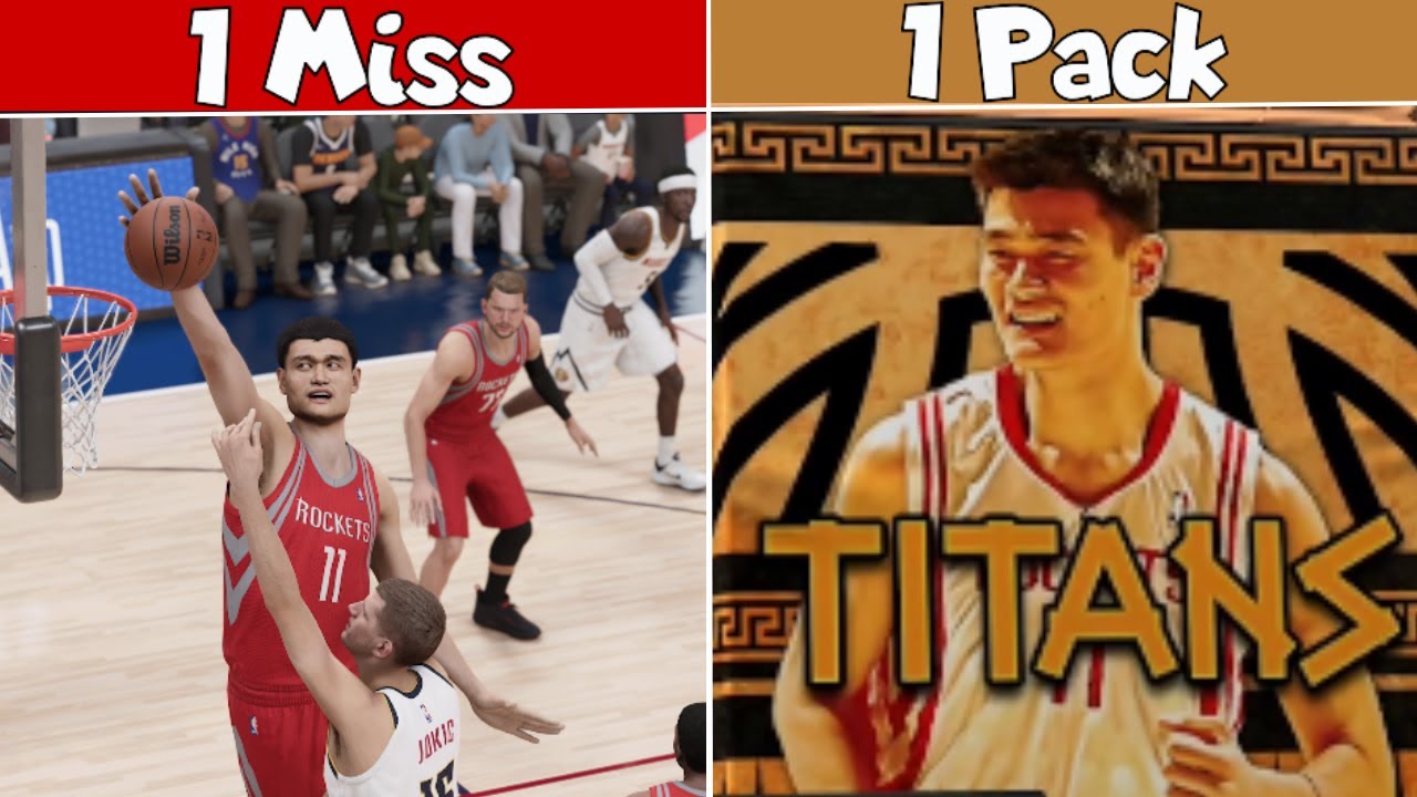 1 Miss = 1 Titans Pack! NBA 2K23 MyTeam! - YouTube
