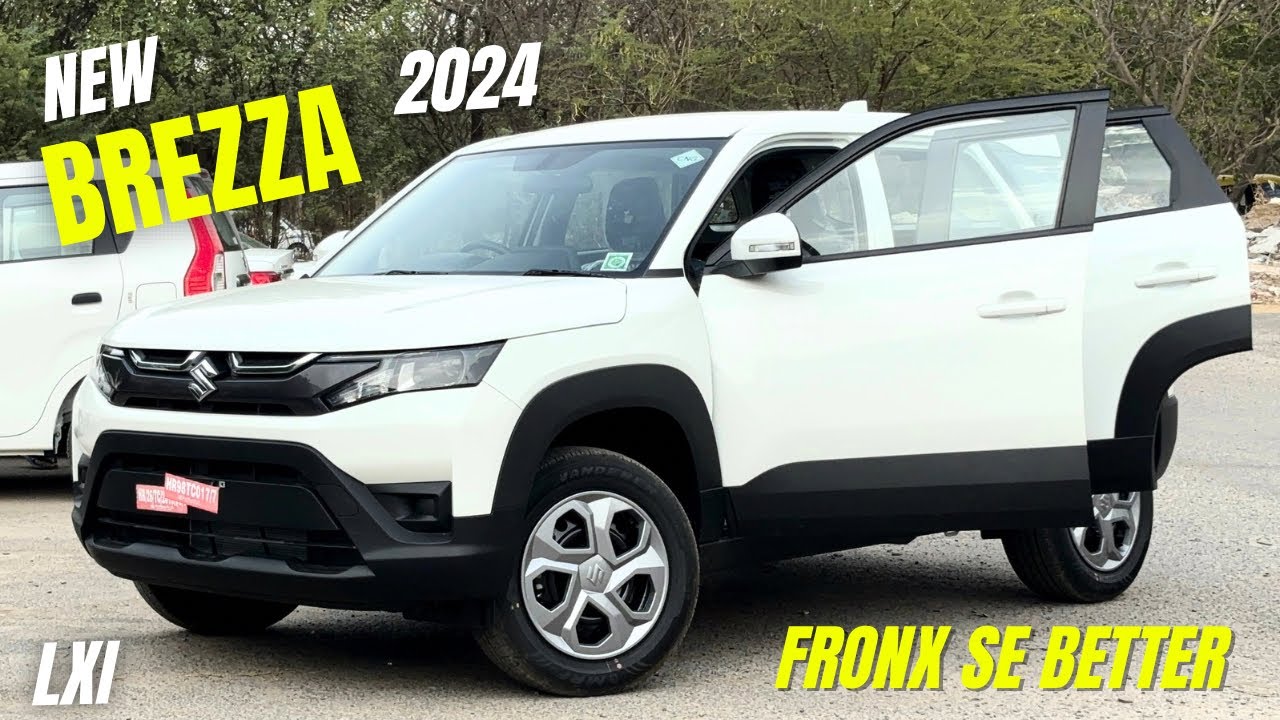 2024🔥New Maruti Suzuki BREZZA LXi🔥Base MODEL🔥On-Road Pricing🔥Detailed ...