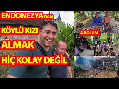 ENDONEZYA DAN KÖYLÜ KIZI ALMAK HİÇ KOLAY DEĞİL-ENDONEZYALI KÖYLÜLERİN DOĞAL VE NEŞELİ HAYATI!
