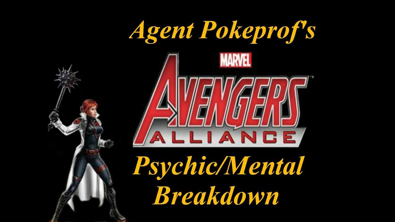 Marvel: Avengers Alliance Breakdown! Psychic and Mental - YouTube