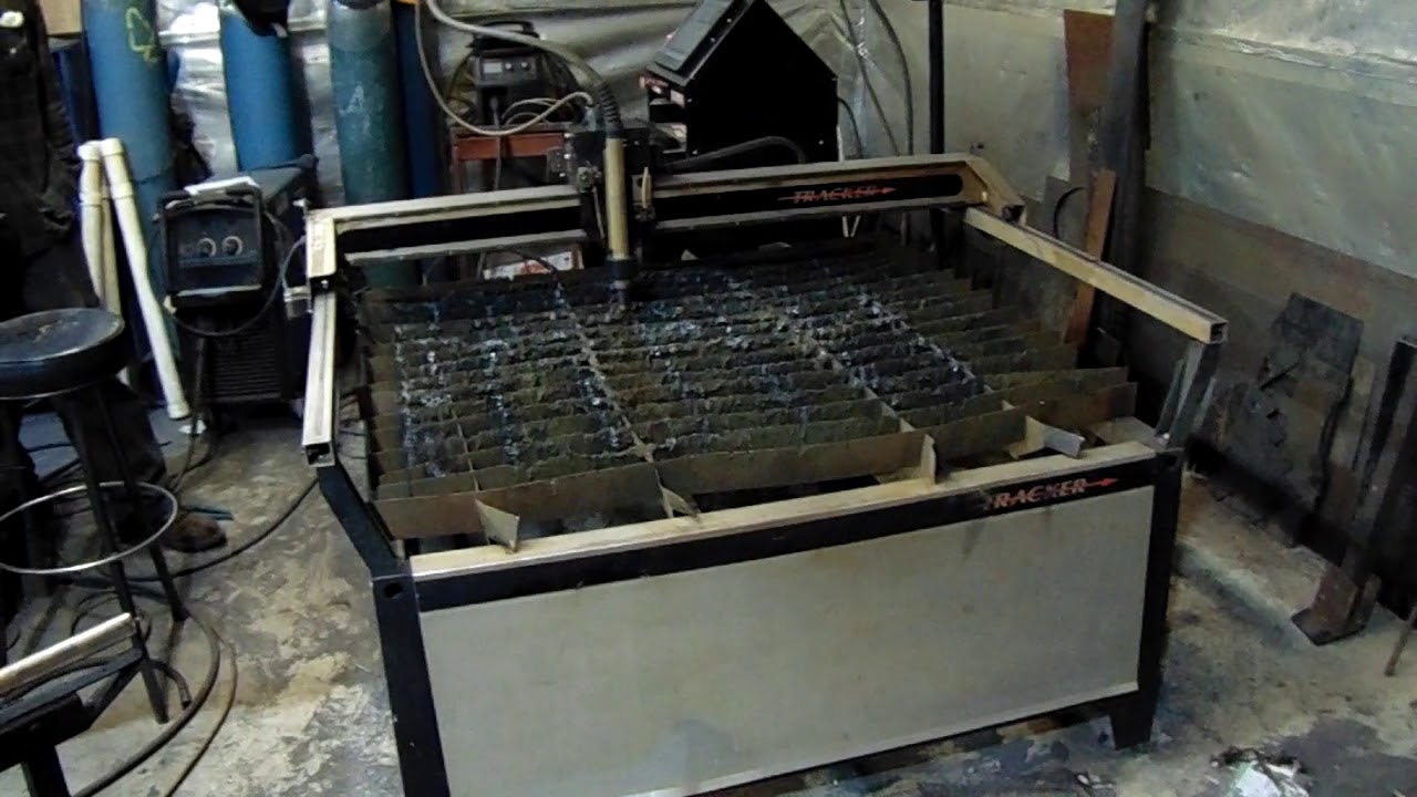 Tracker CNC Plasma Cutter For Sale - YouTube