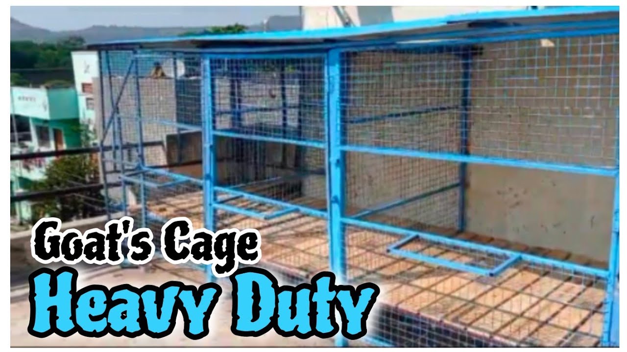Heavy Duty Cages for Goats - 100% Clean Condition | Aref Colony ...