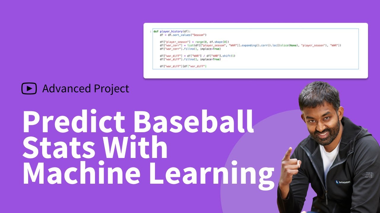 Predict Baseball Stats using Machine Learning and Python - YouTube Predict Baseball Stats using Machine Learning and Python - YouTube
